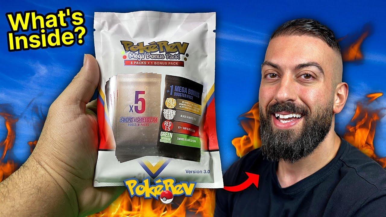 Opening PokeRev Packs for the first time and I was NOT disappointed ...