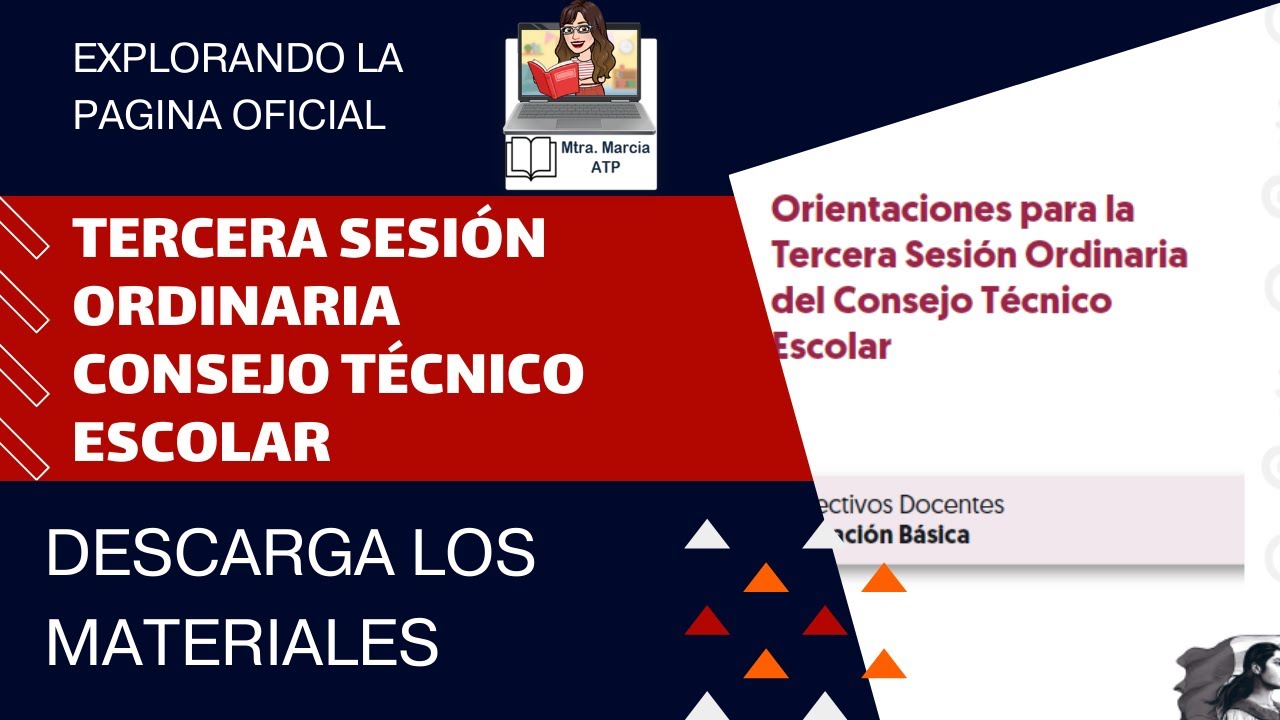 DESCARGA MATERIALES TERCERA SESION CTE - YouTube