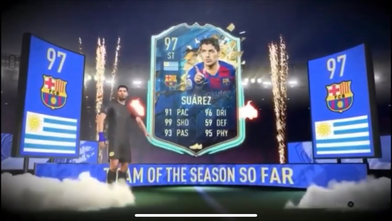 TOTS Suarez in a pack!! - YouTube