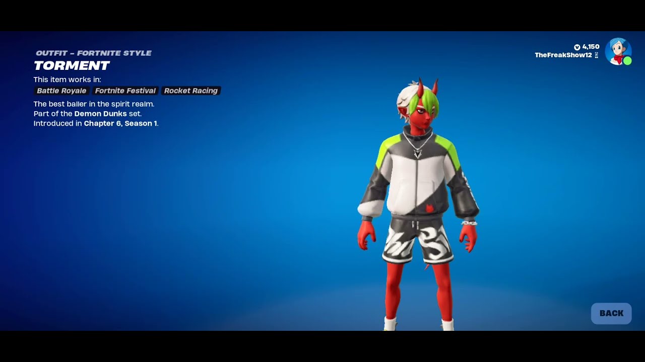 New Torment Skin and Set Fortnite Item Shop January 14 2025 - YouTube