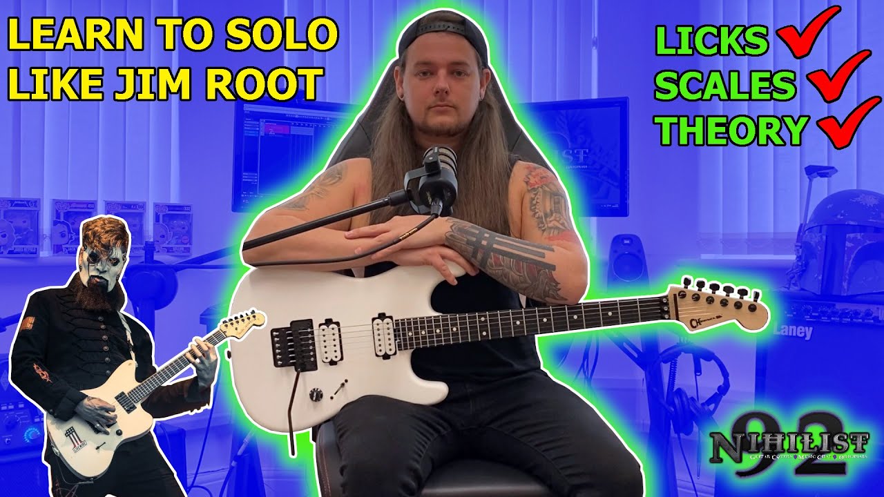 How To Solo Like Jim Root (Guitar Lesson) - YouTube
