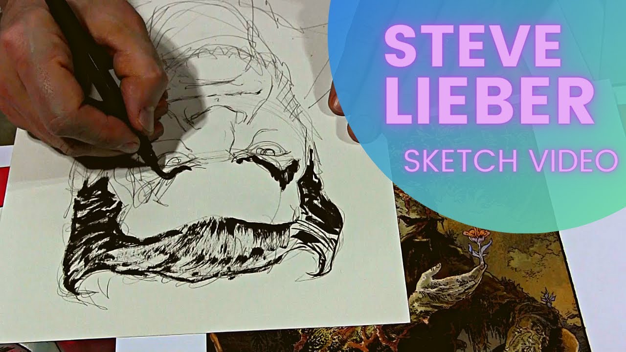 Steve Lieber drawing - YouTube