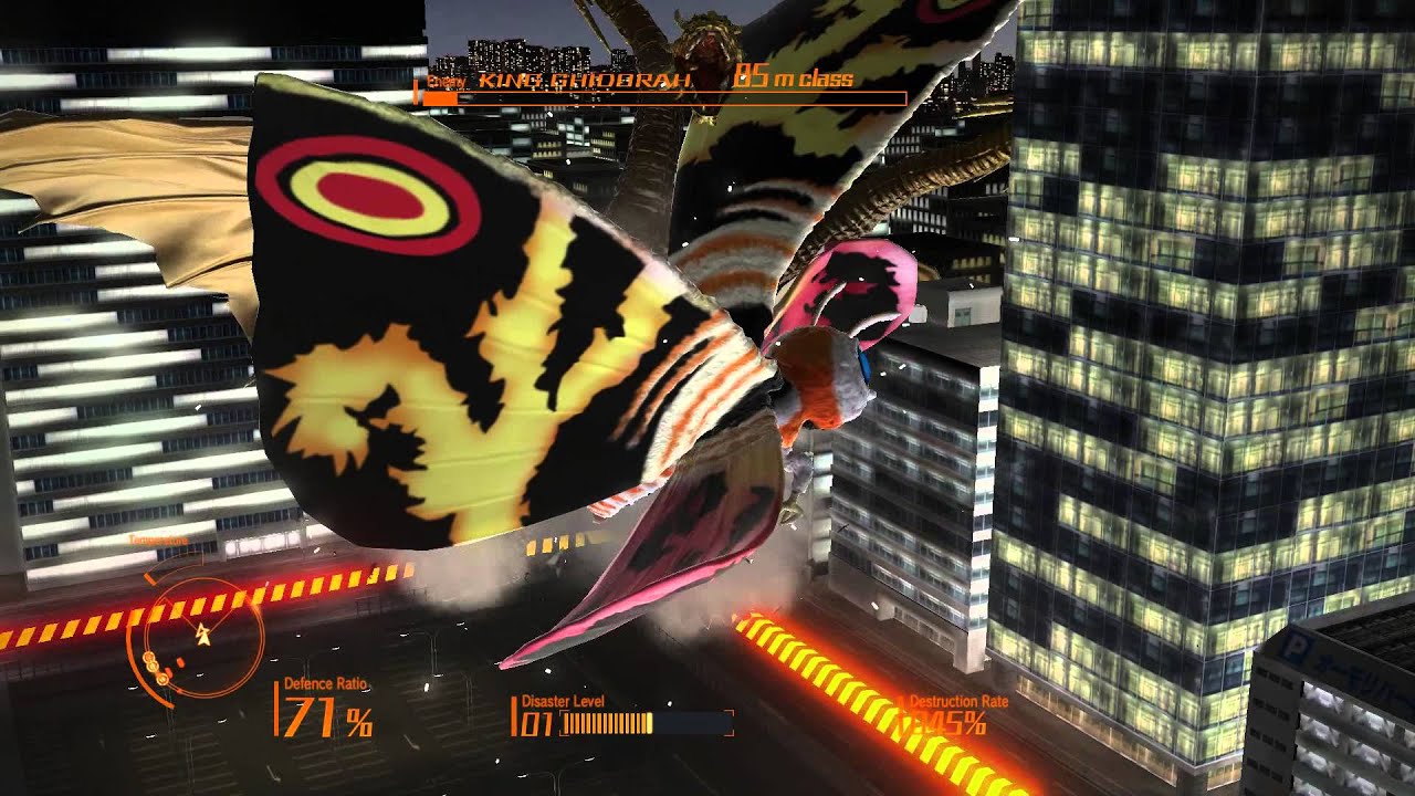 God of Destruction - Godzilla (PS4) Defend Mode, Mothra (Adult), Hard ...