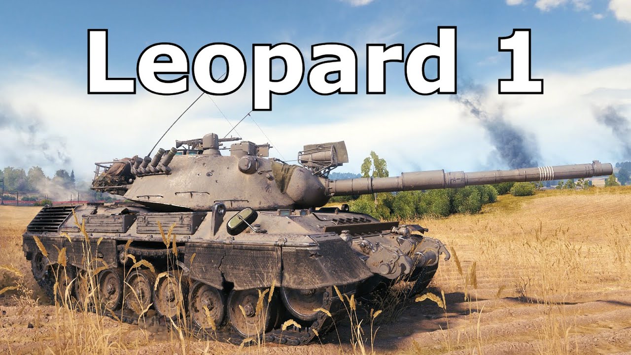 World of Tanks Leopard 1 - 7 Kills 10,1K Damage - YouTube