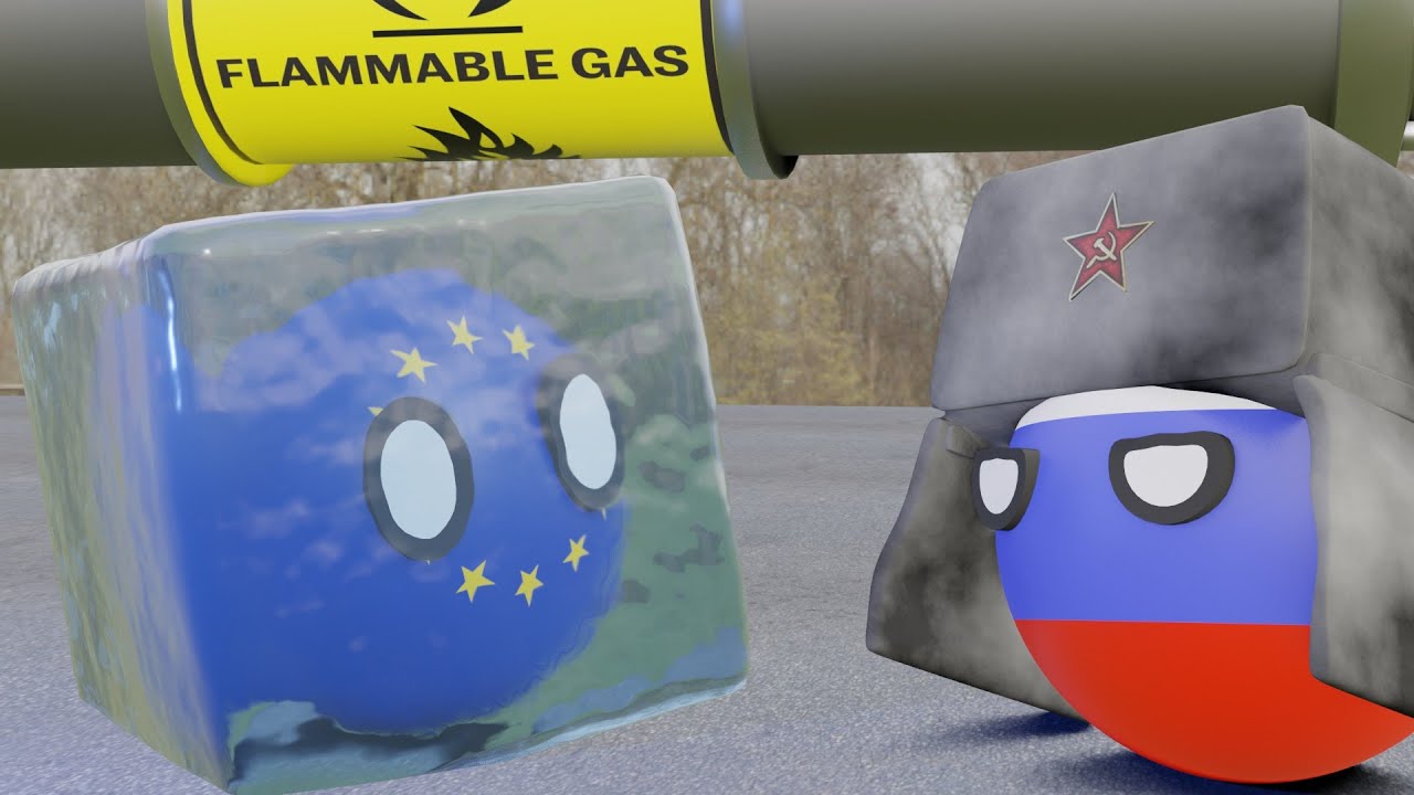 EU, Russia and winter // 3D Countryballs Animation - YouTube