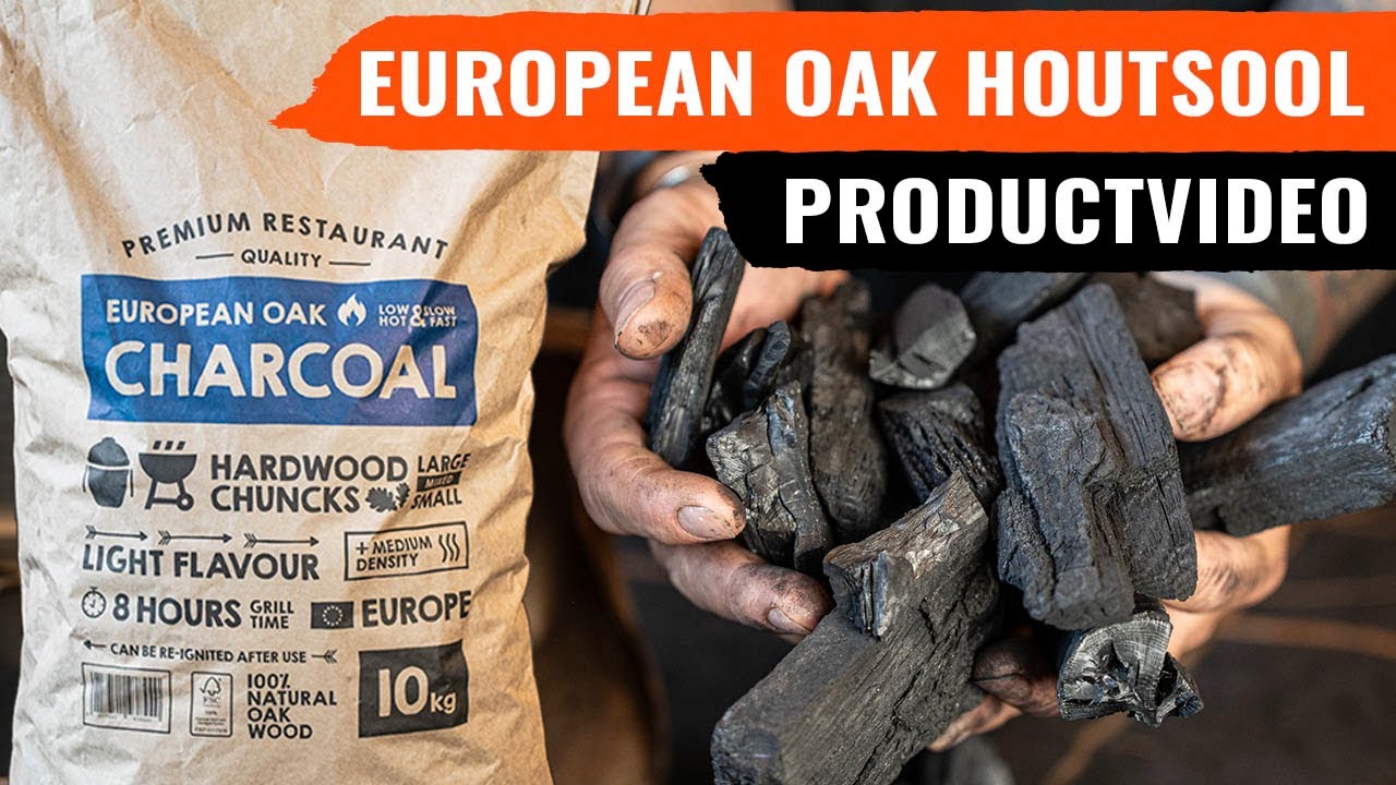 European Oak houtskool Smokin' Flavours - BBQ Experience Center - YouTube