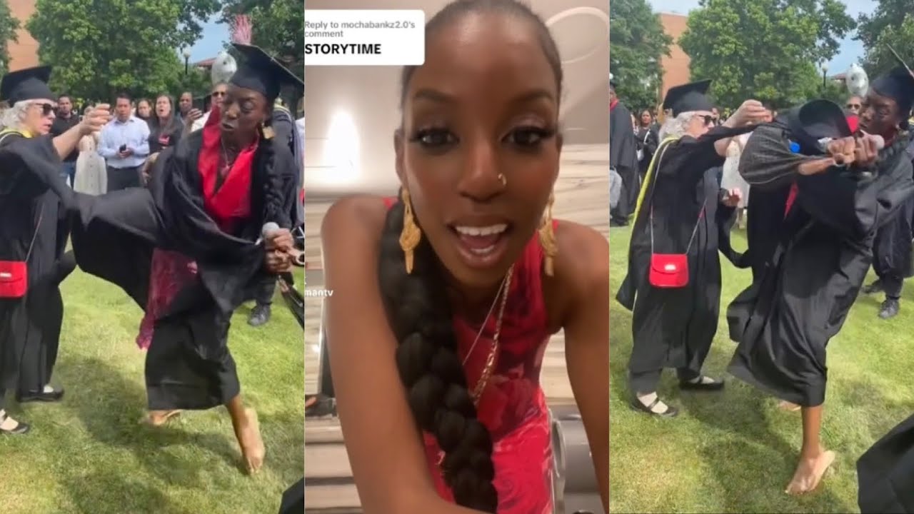SHE WENT OFF & ALMOST HAD A FIGHT AT HER GRADUATION ! - YouTube