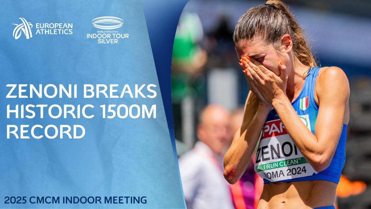 Zenoni 🇮🇹 breaks 43-YEAR-OLD Italian record! 💥 1500m victory in ...