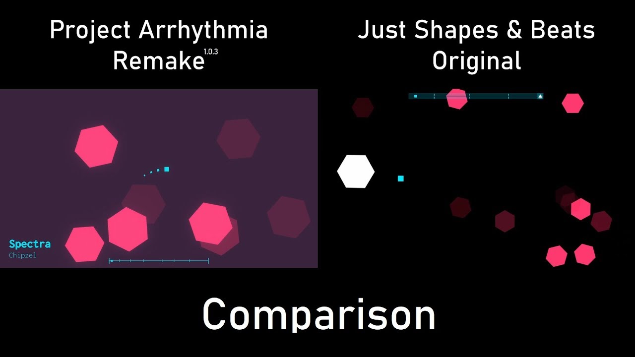 Comparison | Spectra | Just Shapes & Beats original vs Project ...