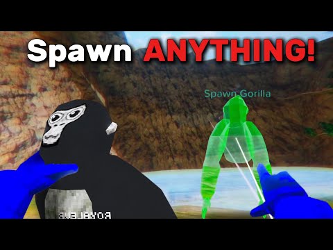 They turned Gorilla Tag into a SANDBOX Game