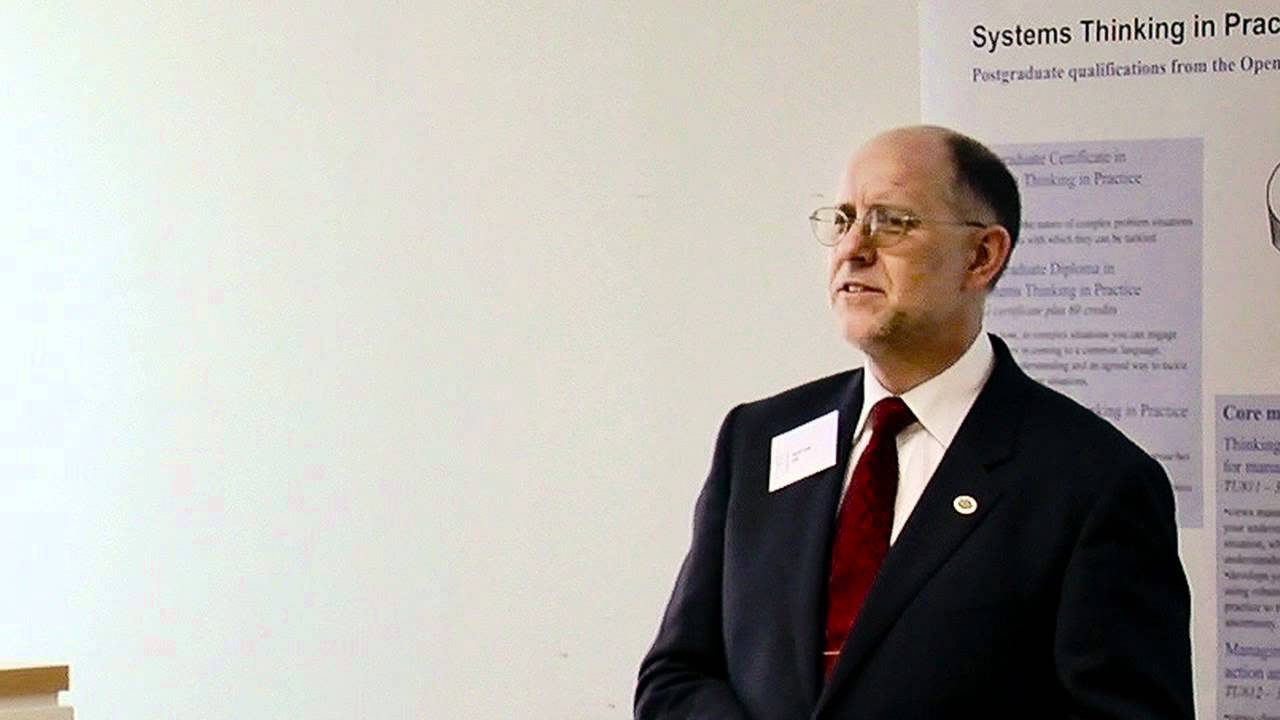 Systems Thinking in Practice - Dr. David Lane - YouTube
