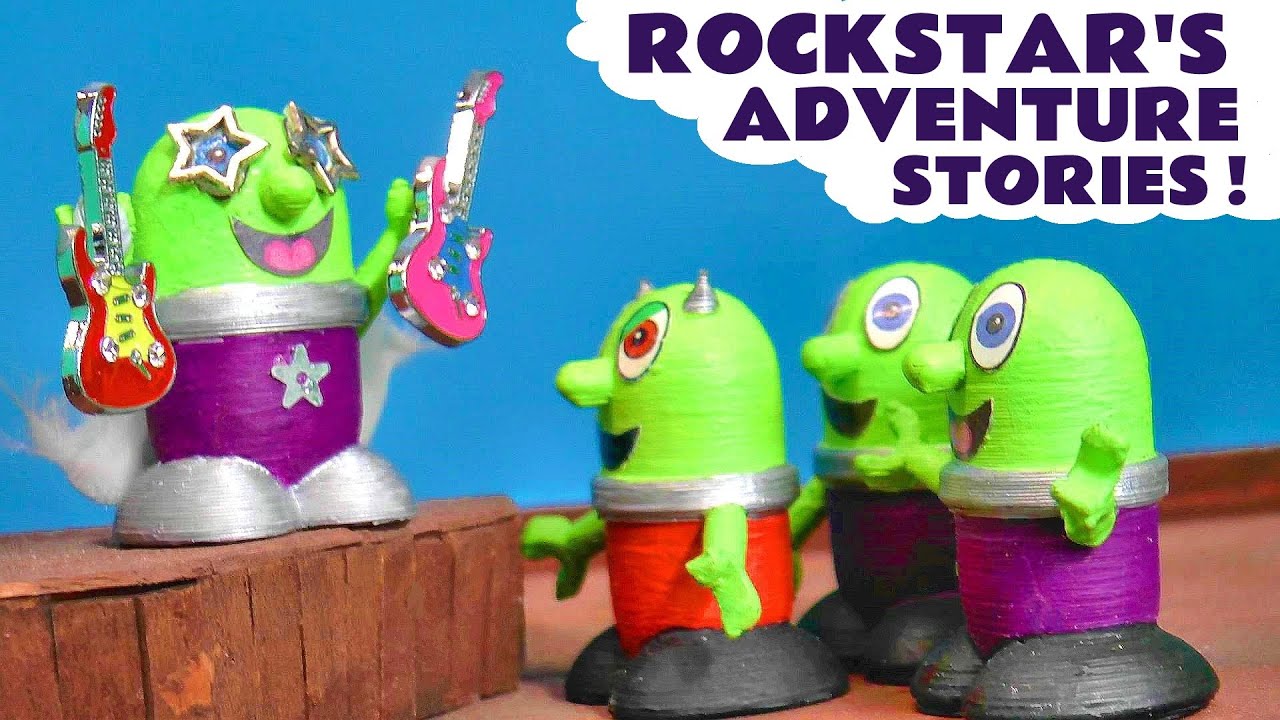 Rockstar Funling Adventure Stories with Funlings Toys - YouTube