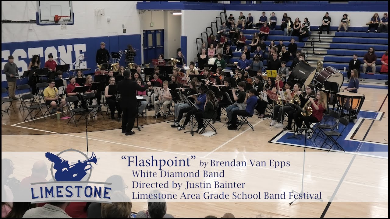 "Flashpoint" - White Diamond Band - Limestone Area Grade School Band ...