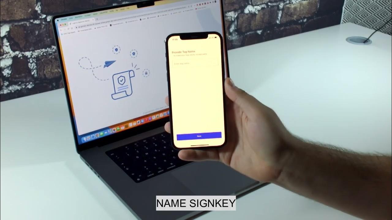 KOBIL signKey Activation Demo - YouTube