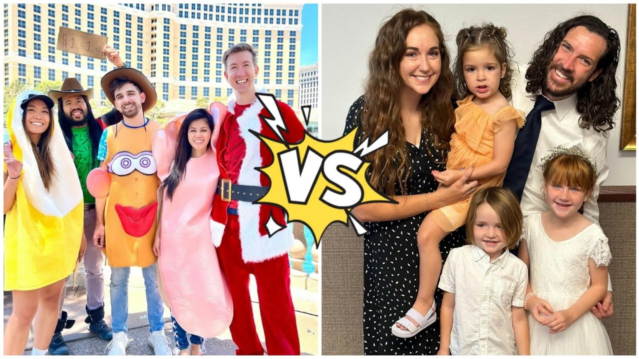 Spy Ninjas Family Vs A For Adley Family (Real Names And Ages) 2025 ...