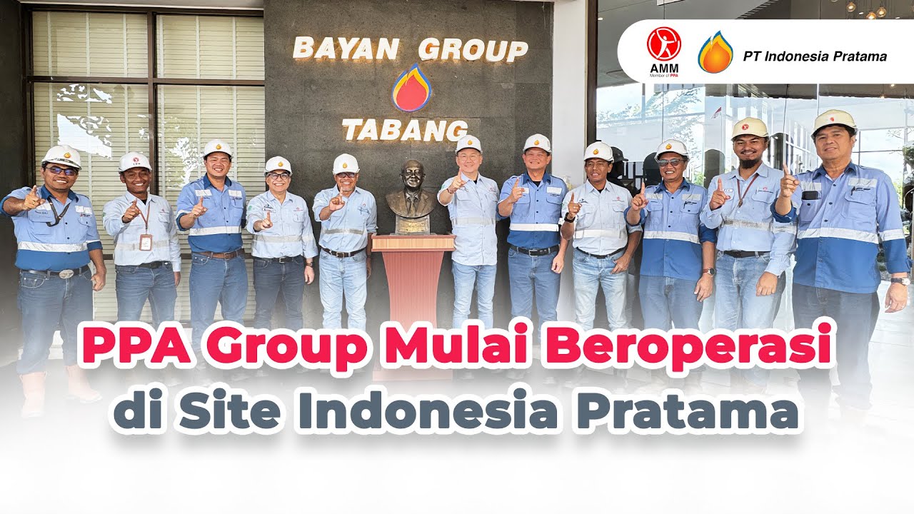 FIRST CUT CEREMONY AMM JOB SITE INDONESIA PRATAMA - YouTube