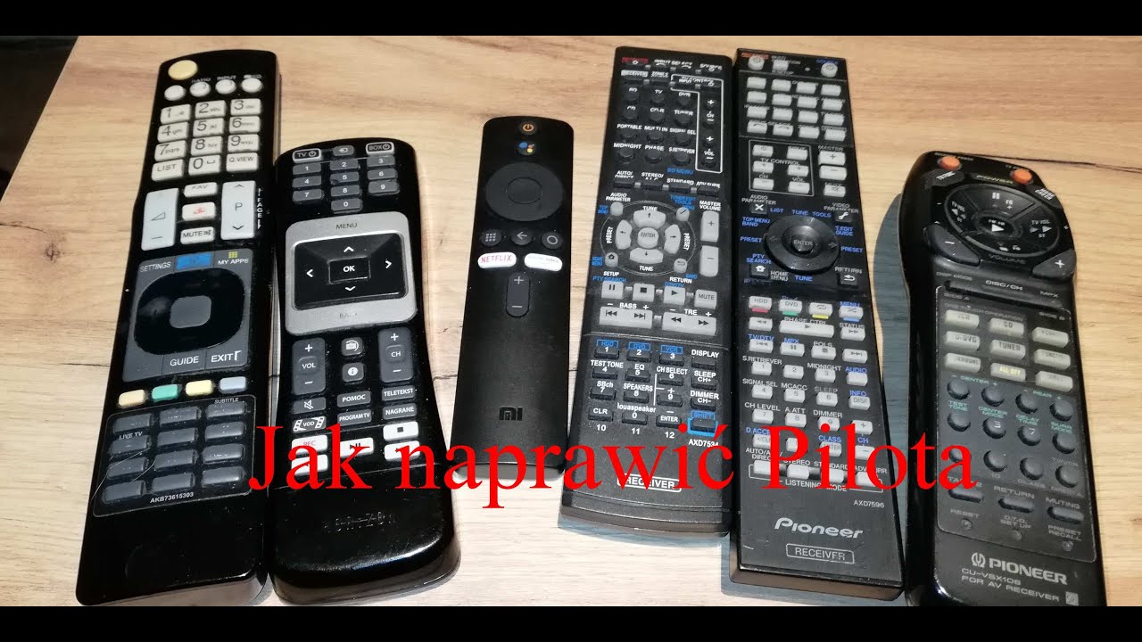 Jak naprawić pilota.How to repair the remote control. - YouTube