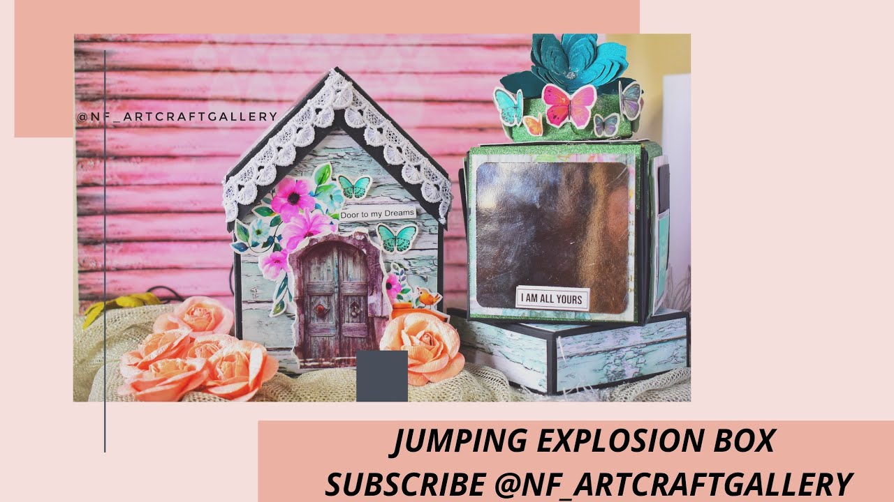 Jumping Explosion box 🎁| Explosion box 🎁| House | Gift shop - YouTube