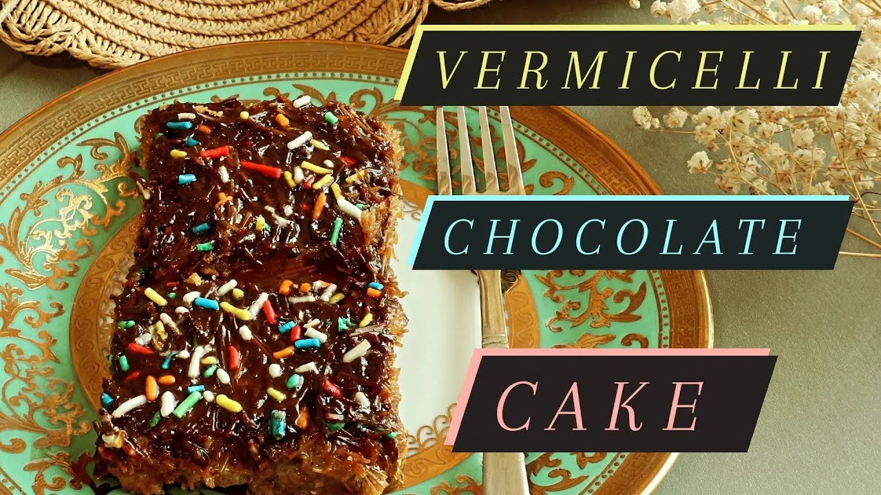Vermicelli Cake Recipe | use cake leftovers to make a No oven, Eggless ...