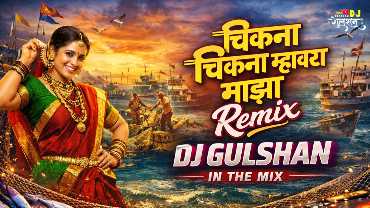 chikna chikna mhavara maza | Agri koli remix | Dj Gulshan in the mix ...