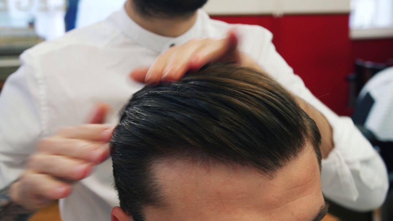 The Legends London Pomade in use - YouTube