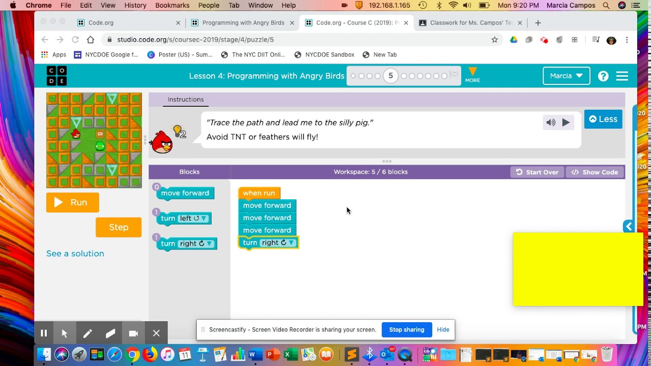 Debugging a Program: Angry Birds - YouTube
