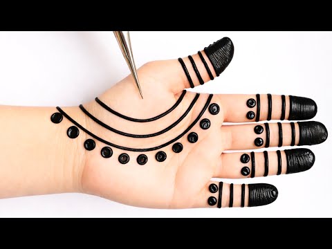 Very Simple Front hand Mehndi design | Easy Stylish Beautiful Mehandi design | Mehendi ki designs |