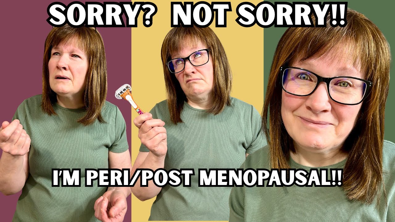 Things I'm unapologetic about in post menopause! Humour for women ...
