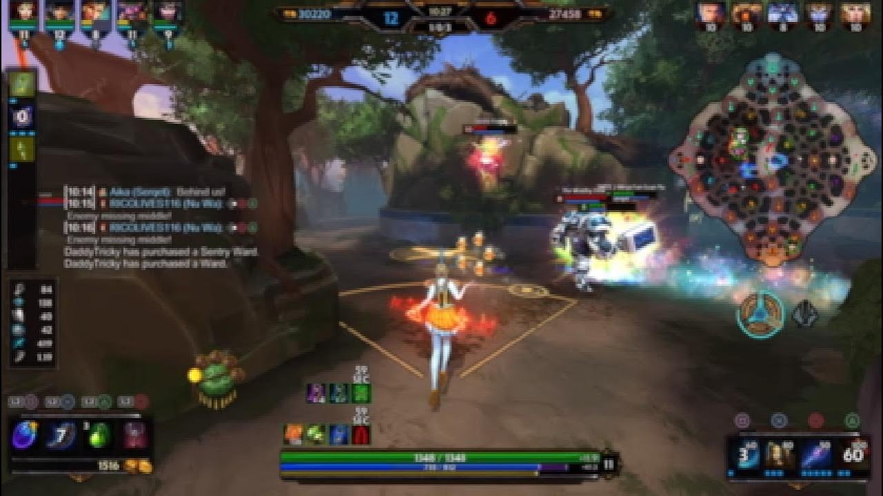 Smite Diamond Rank Conquest Nu Wa Mid Gameplay - YouTube