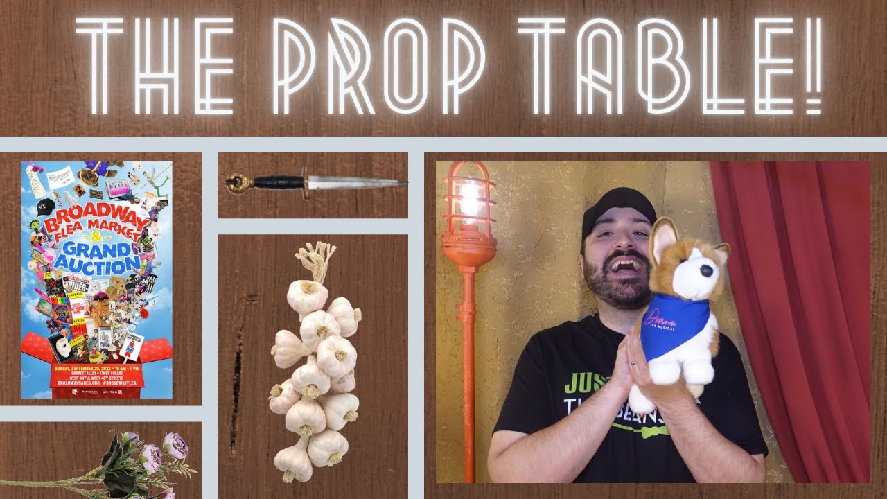 Prop Table Tuesday: 2022 Broadway Flea Grab Bag! - YouTube