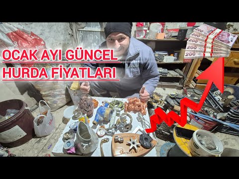 2026 Ocak Hurda Fiyatları | Güncel Hurda Değerleri Listesi #hurda #geridönüşüm #scrap #elementavcısı