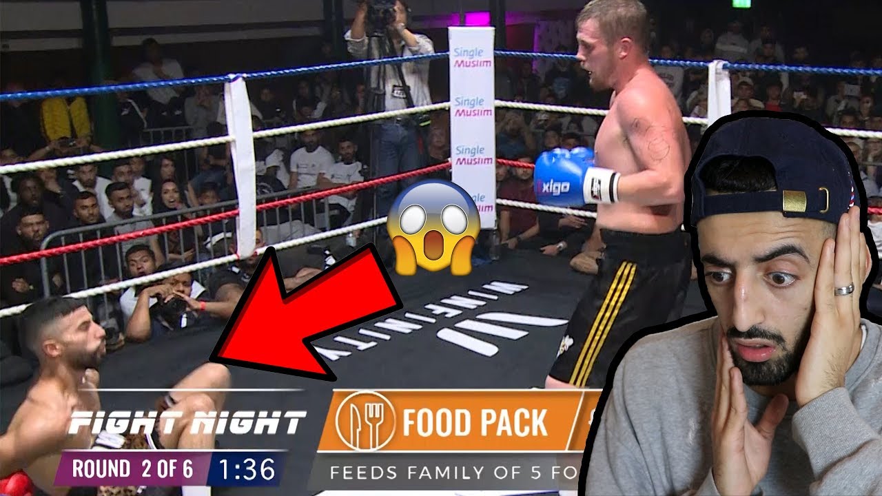 Reacting to Adam Saleh's Pro Boxing Debut (Adam Vs Marcus) - YouTube