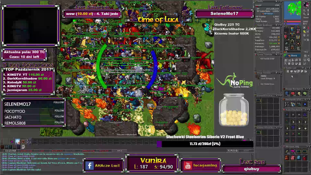 TIBIA | Orshabaal on VUNIRA | 20/10/2017 - YouTube