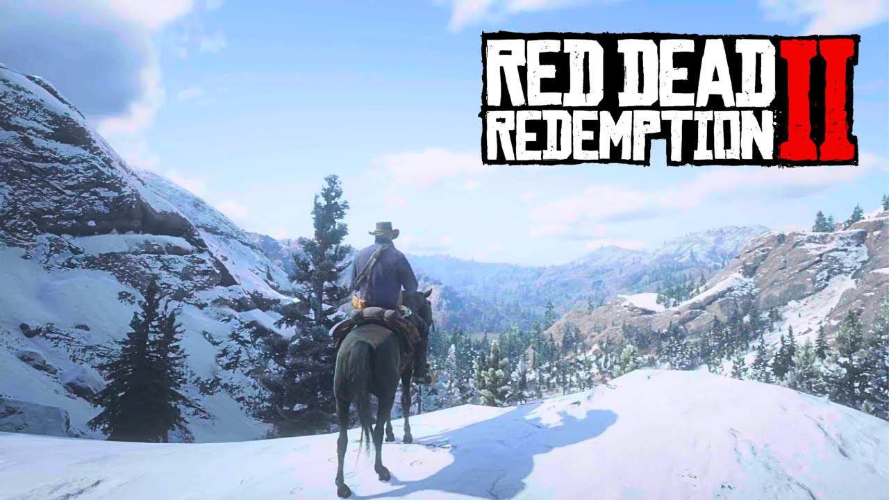 A Peaceful Ride with Arthur Morgan Through the Snow I Red Dead ...