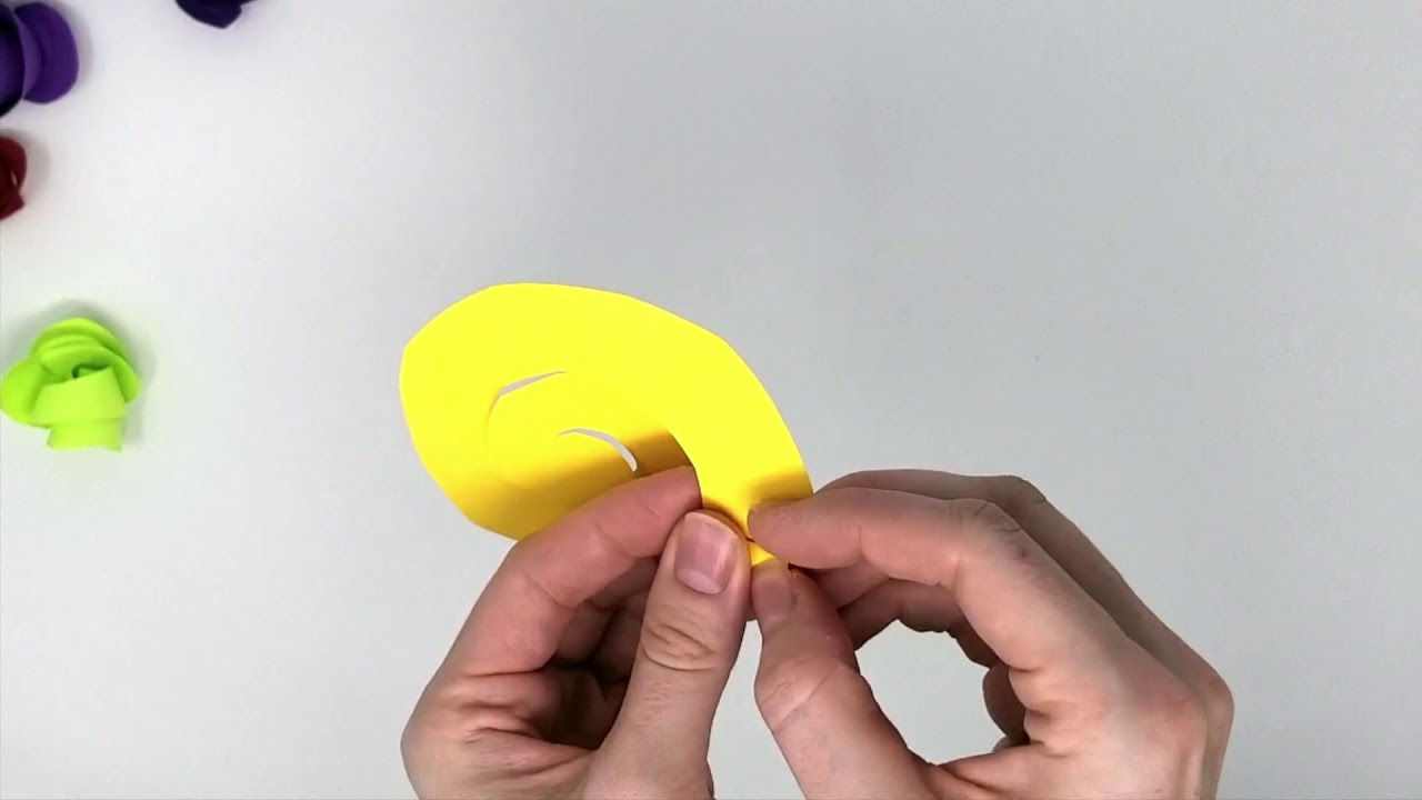 Paper Spiral Curling - YouTube