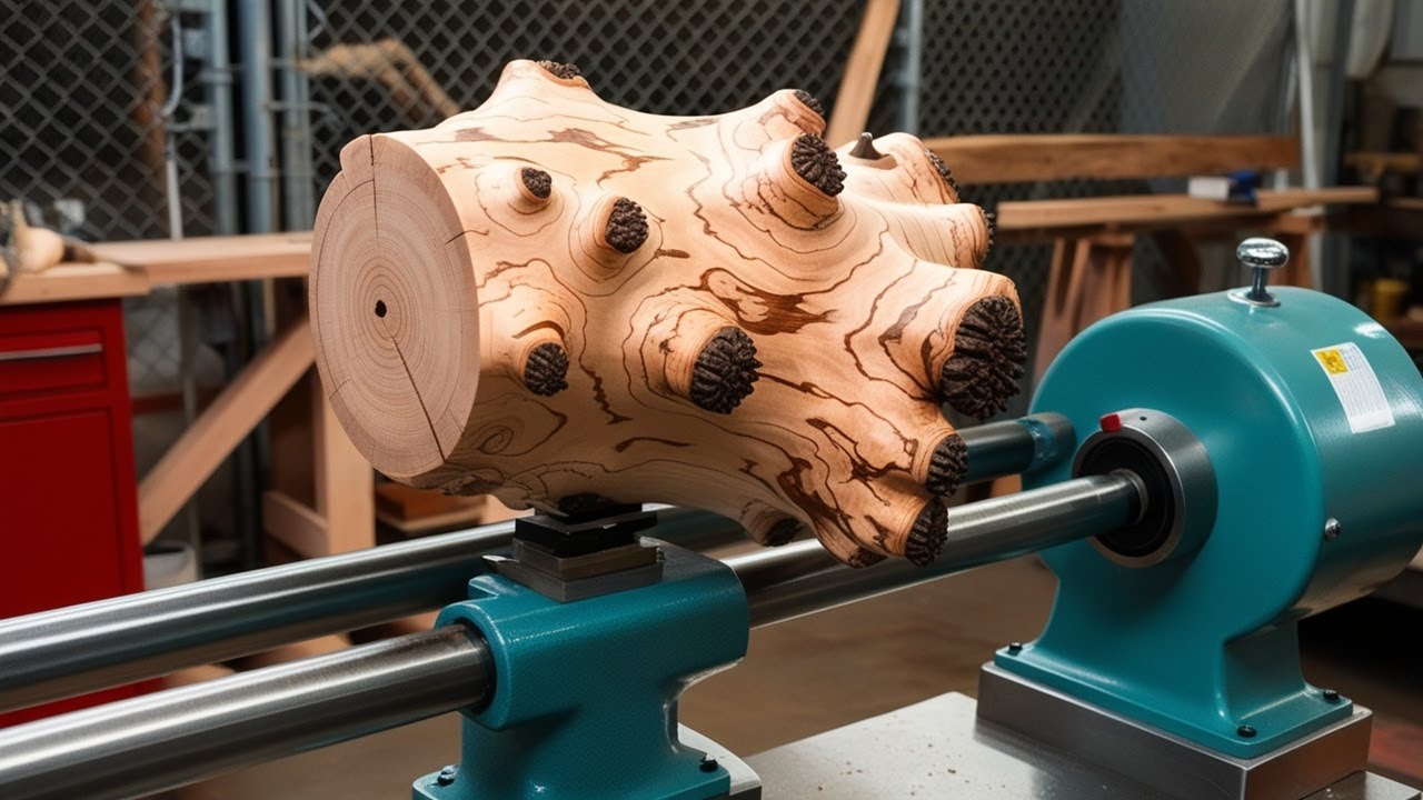 Amazing Woodworking Ideas: Turning a Gruesome Tree Stump into a ...