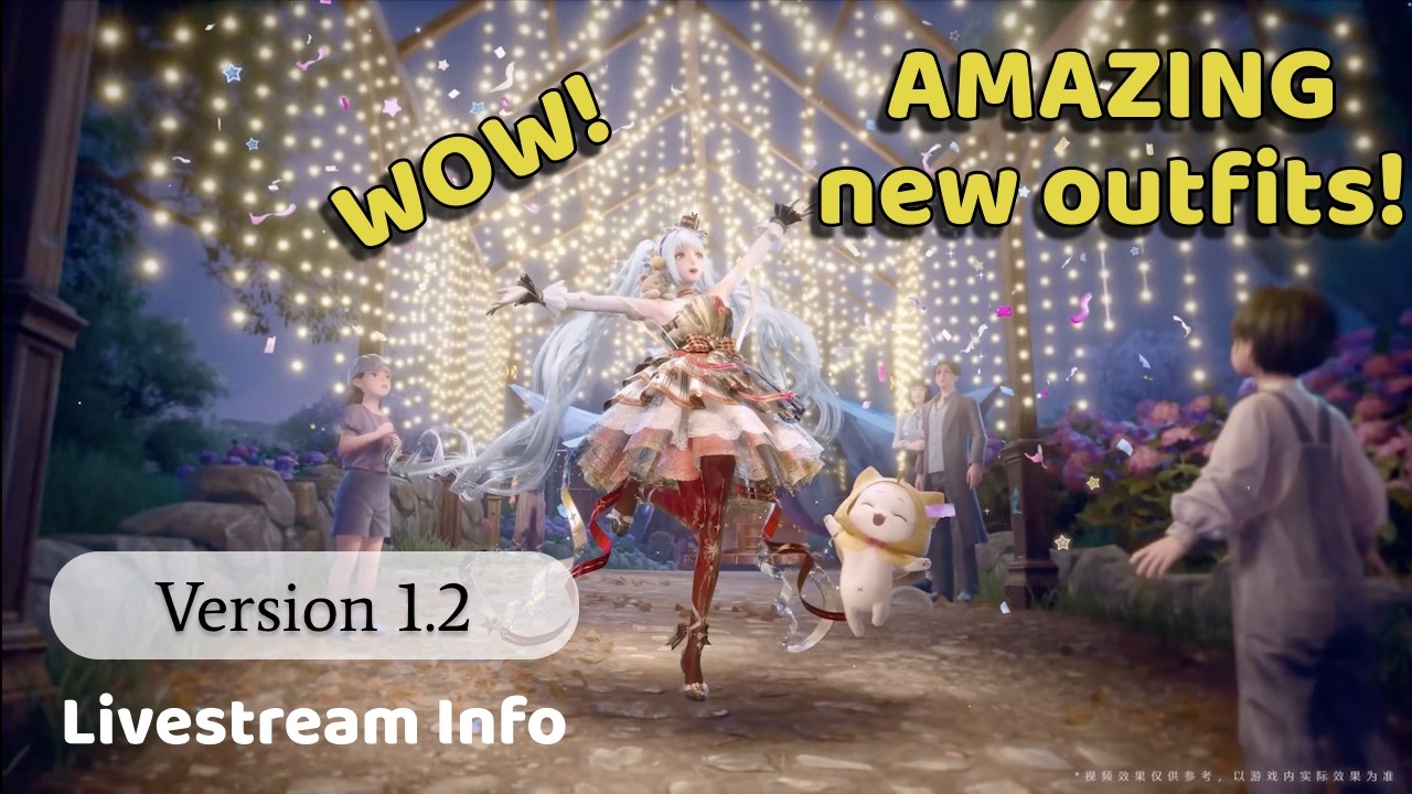 Version 1.2 Livestream Info | Infinity Nikki - YouTube