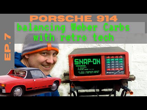 Porsche 914 Ep.7  - Retro Snap-On 80's Tech to Tune Twin Webers