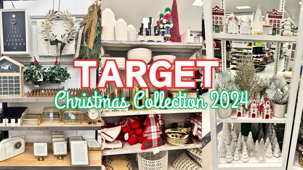 SHOP WITH ME CHRISTMAS DECOR AT TARGET | CHRISTMAS HOME DECOR - YouTube
