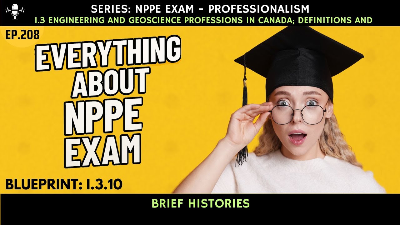 NPPE Exam: Blueprint I.3.10 - Brief Histories - Ep. 208 - YouTube