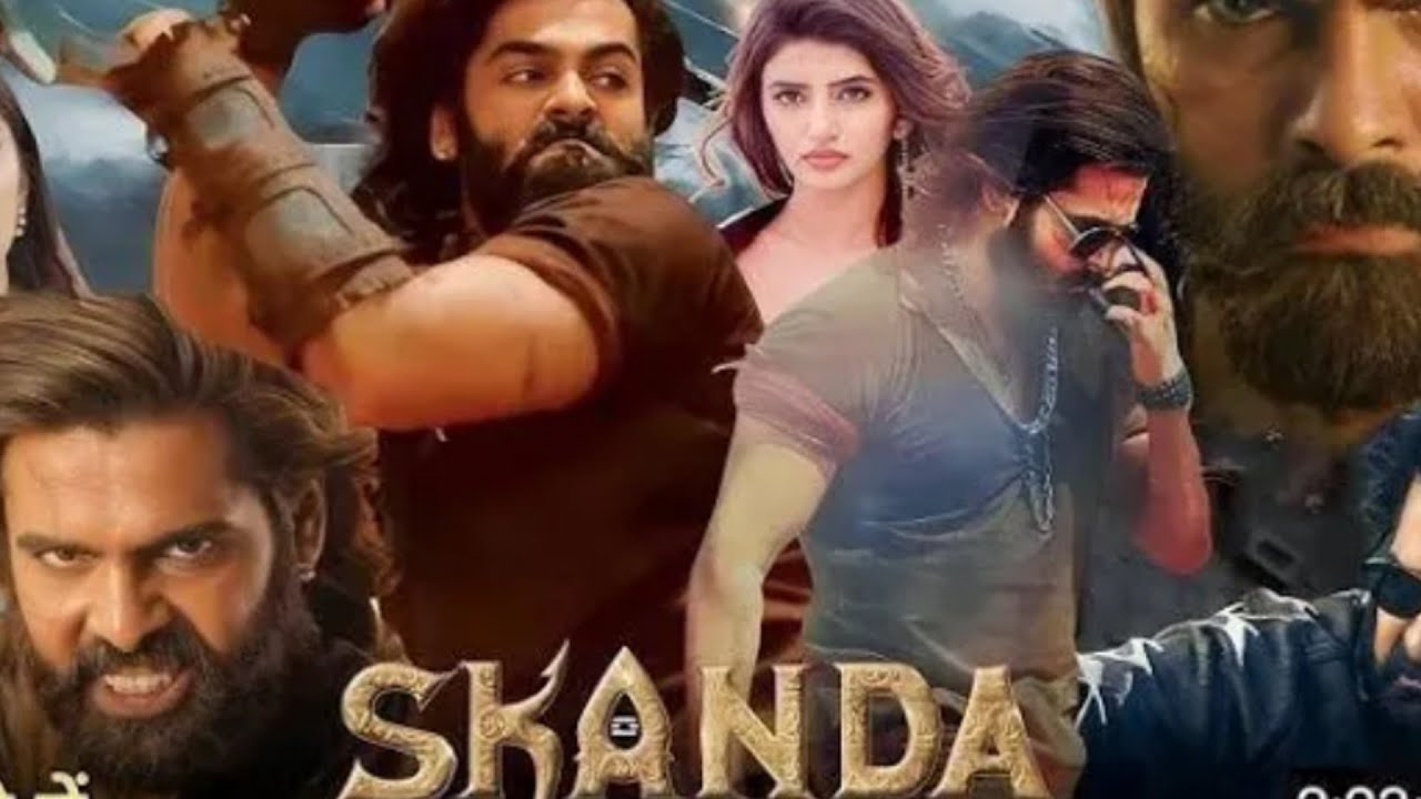 SKANDA Full Action Hindi Movies 2023 | Ram Pothineni & Krithy Shetty ...