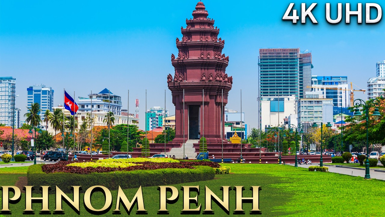 Exploring Phnom Penh: Cambodia's Vibrant Capital 4k - YouTube