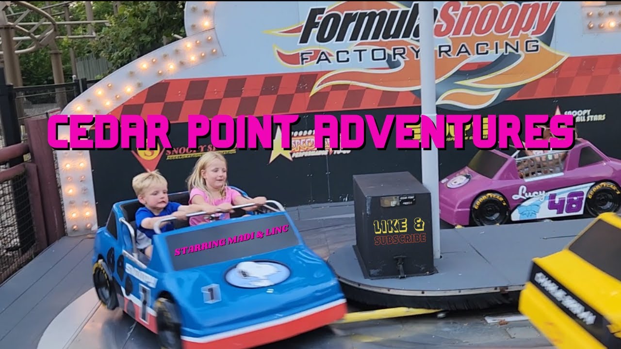 Cedar Point Extravaganza: Madi & Linc's Unforgettable Adventures! - YouTube