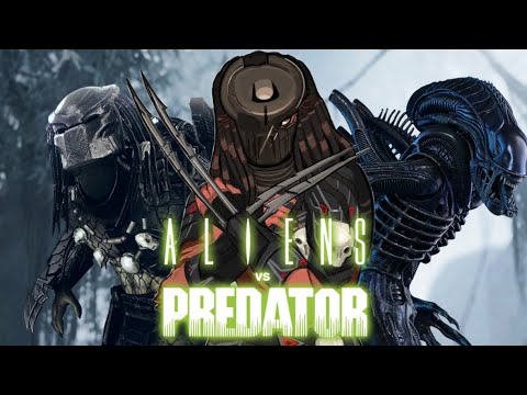 The Nomad Clan Predator in the Pyramid Trials of Alien Vs. Predator ...