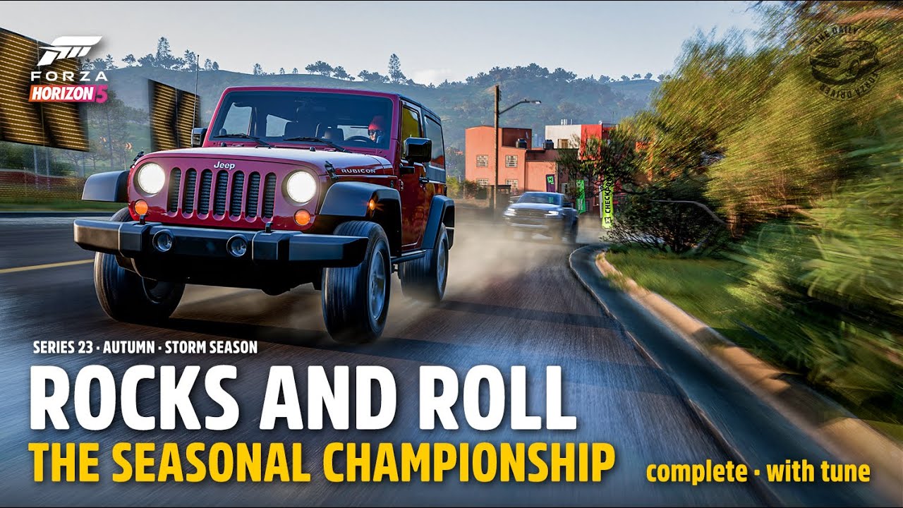 How to win ROCKS AND ROLL | with tune | Series 23 Autumn | Forza ...