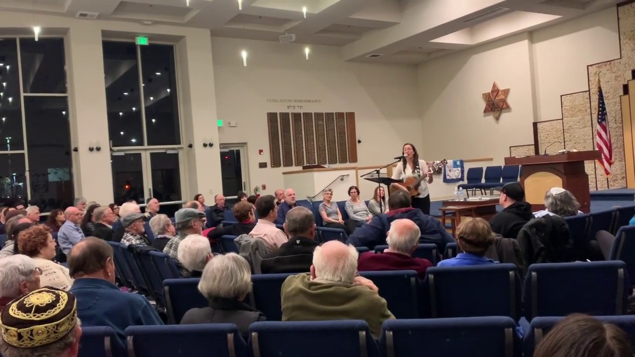 Snippets from Temple Or Rishon, 1/30/20 - YouTube