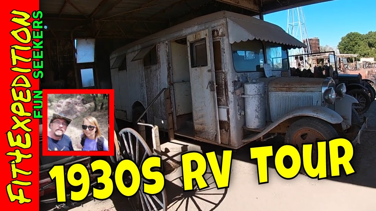 1930s RV TOUR from the CLOUD MUSEUM in Winterhaven, California #rv # ...
