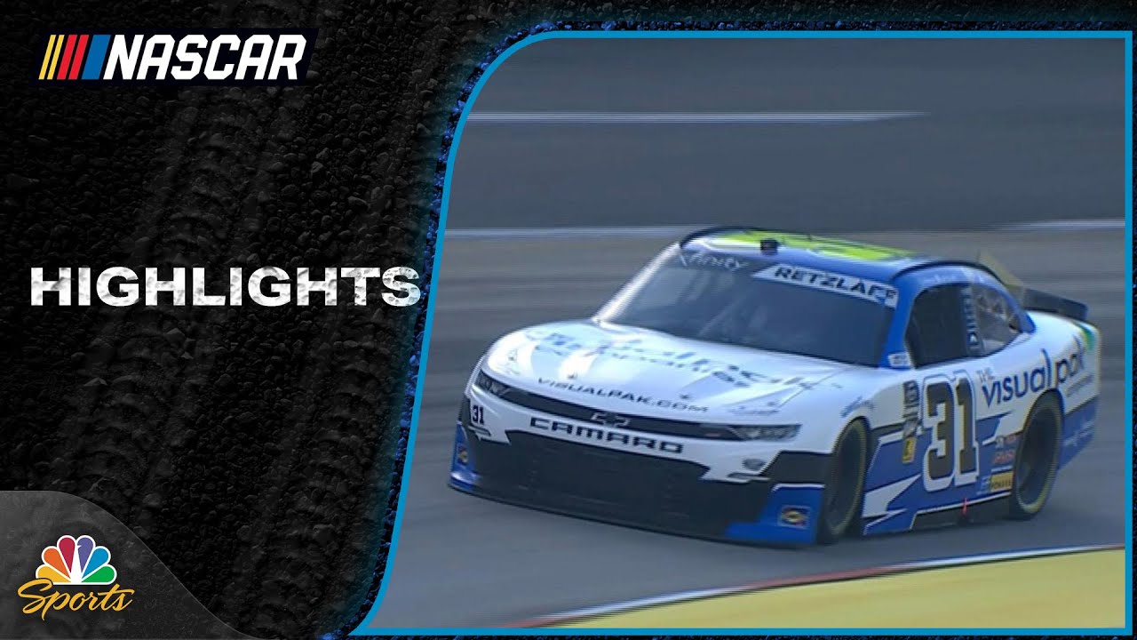 NASCAR Xfinity Series HIGHLIGHTS: National Debt Relief 250 qualifying ...
