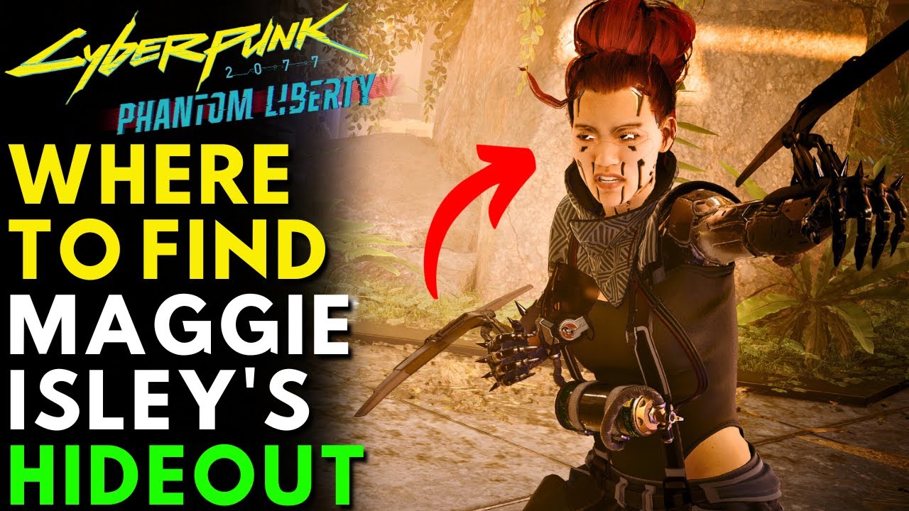 Cyberpunk 2077 Phantom Liberty - Where To Find Maggie Isley's Secret ...