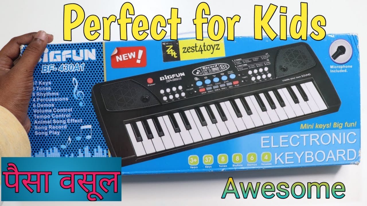Electronic Keypad For Kids BigFun 37 Key Piano Keyboard – Piano ...